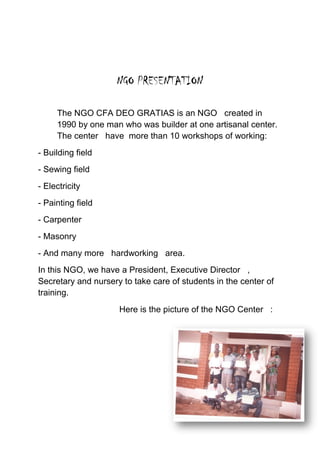 Ngo cfa deo gratias booklet | PDF