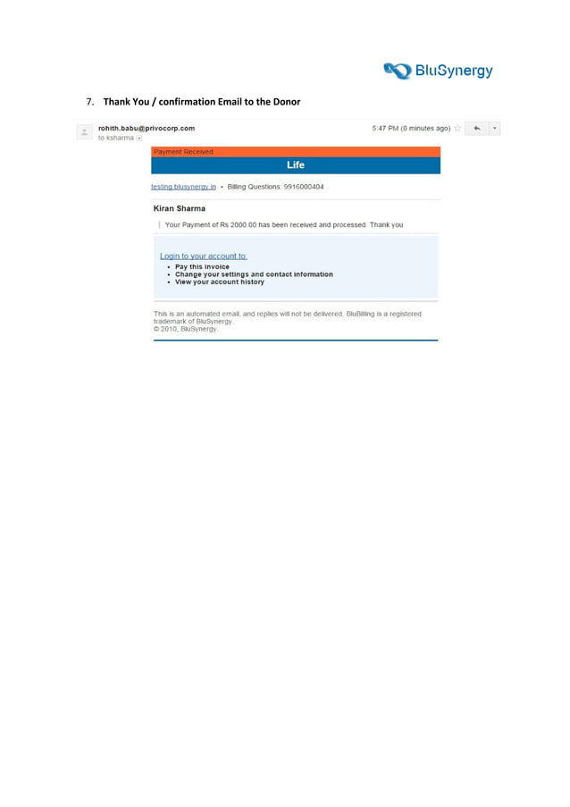 NGO Donation collection Process Flow | PDF