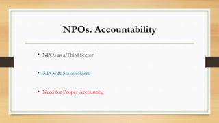 NGO financial management reporting | PPTX