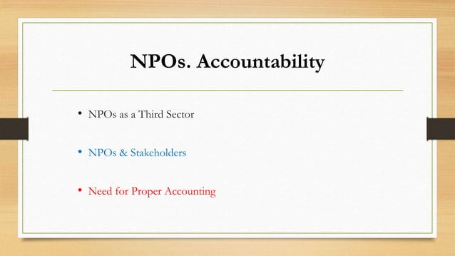 NGO financial management reporting | PPTX | Business Accounting ...