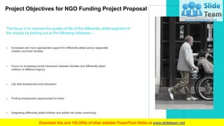NGO Funding Project Proposal PowerPoint Presentation Slides | PDF