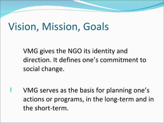 Good NGO Governance | PPT