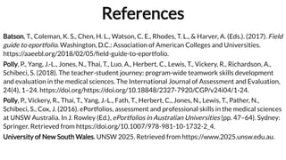 The WIL portfolio: An integral element in career development - Dr ...