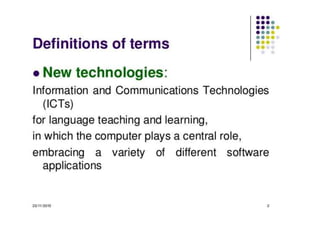 Ngo hong hanh ict in foreign language teaching | PPTX