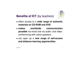 Ngo hong hanh ict in foreign language teaching | PPTX