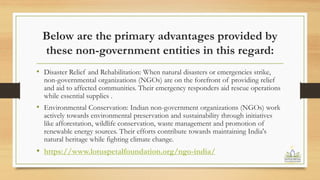 NGO IN INDIA | PDF | Non-Profit Organizations | Industries