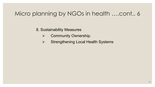 NGO in Micro Health Planning - India.pdf
