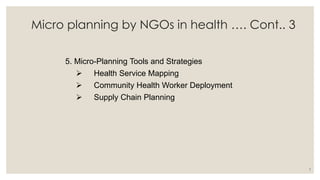 NGO in Micro Health Planning - India.pdf