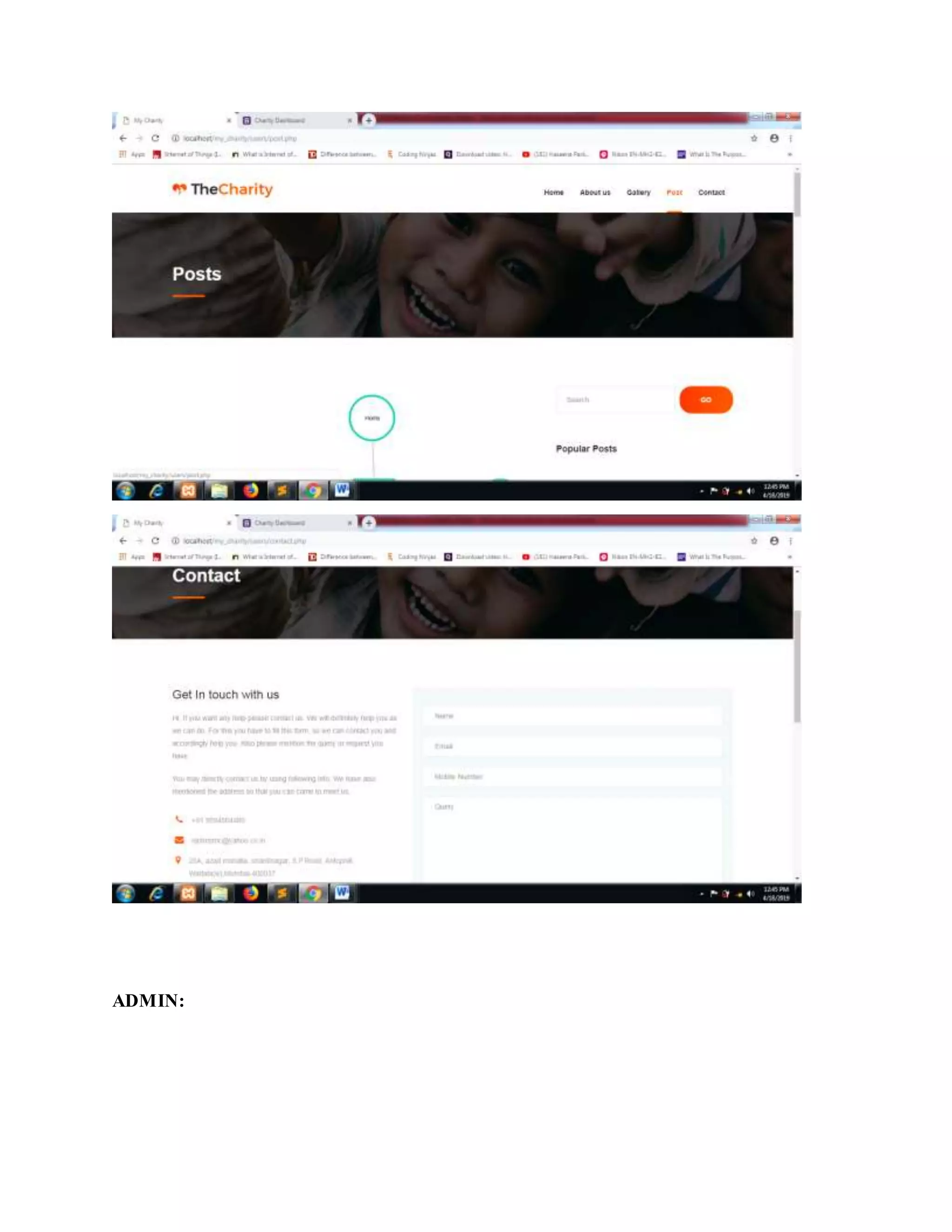 Ngo management system. | DOCX
