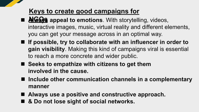 Ngo marketing | PPTX