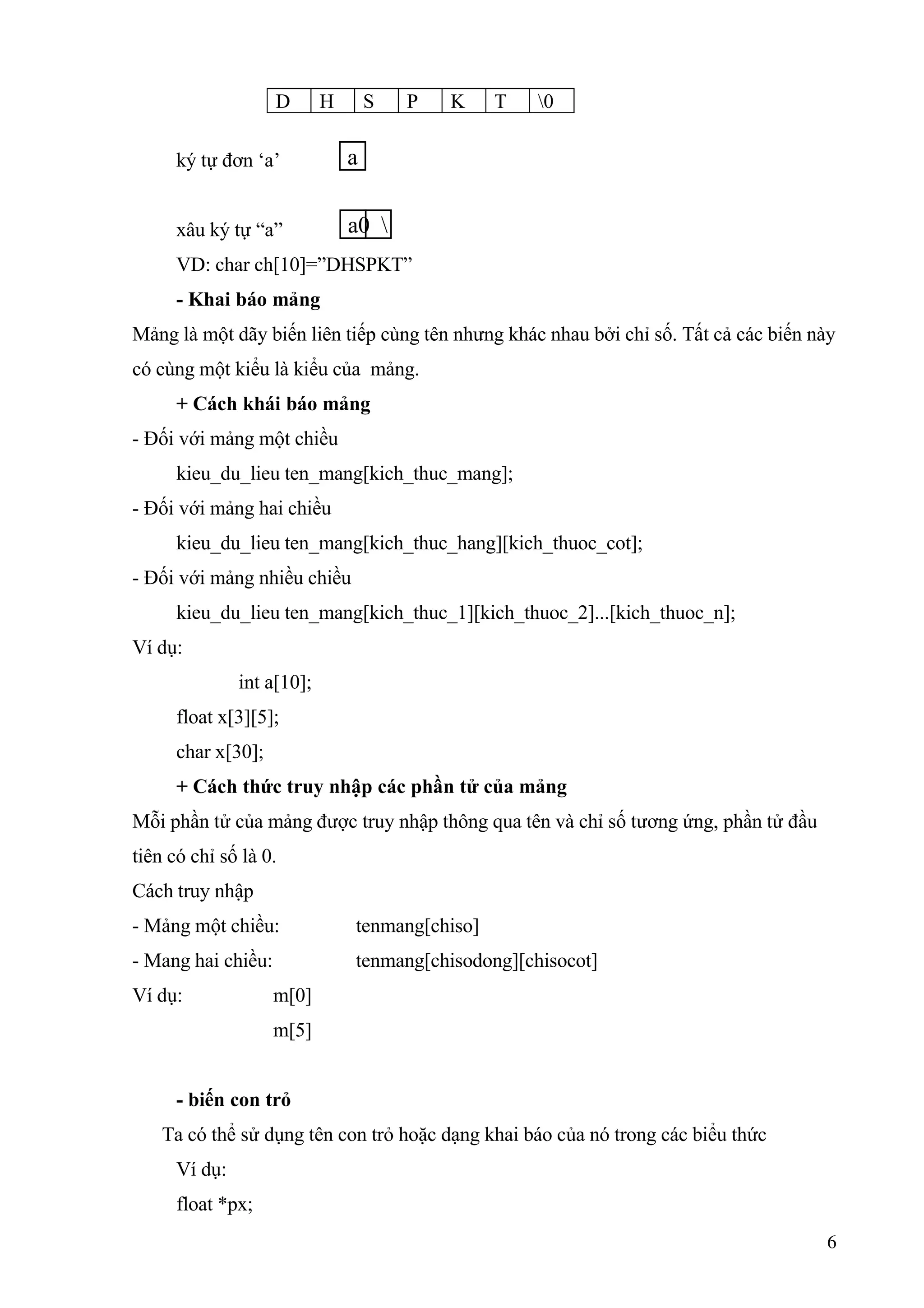 Ngon ngu c theo chuan ansi | PDF