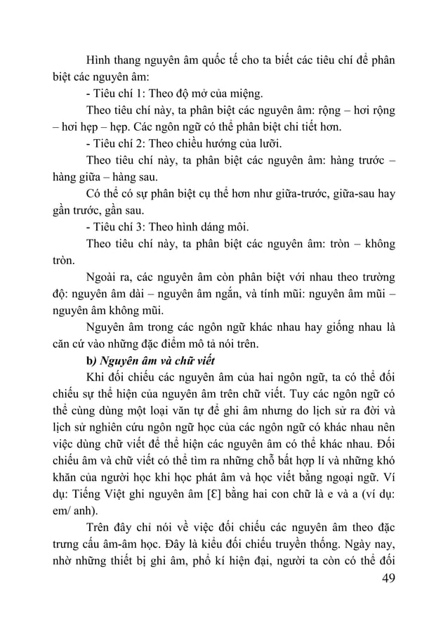Ngôn ngữ học đối chiếu - Dành cho SV ngoại ngữ - Dẫn luận ngôn ngữ ZALO 093 189 2701 | PDF