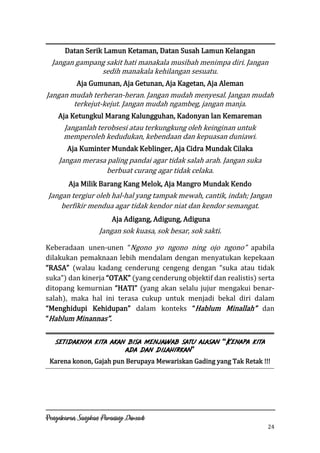 Ngono ya ngono ning ojo ngono | PDF