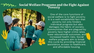 :Empowering Communities Through Social Welfare Programs | PDF