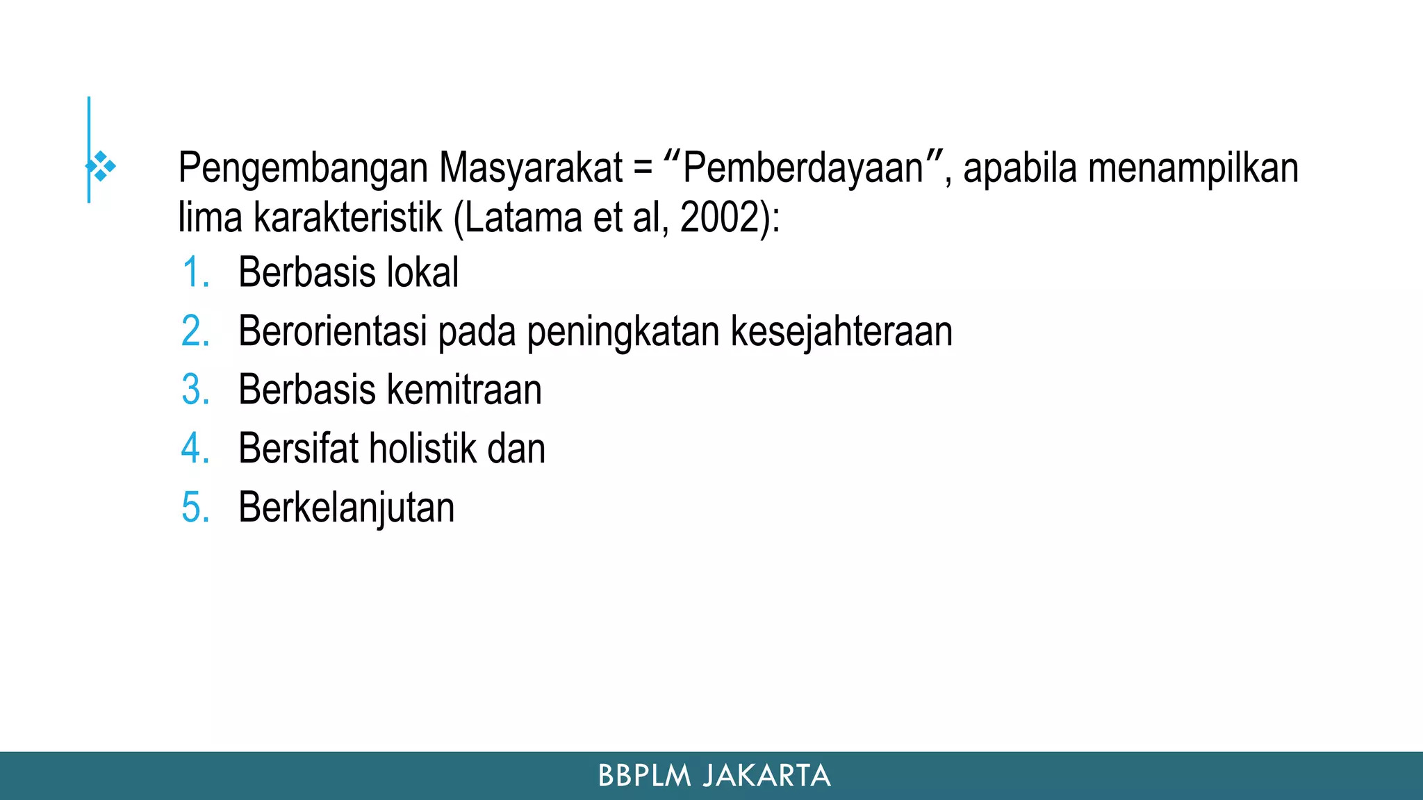 Materi Ngopi 14 - Community Development (Pengembangan Masyarakat) pada Kompetensi PSM | PDF