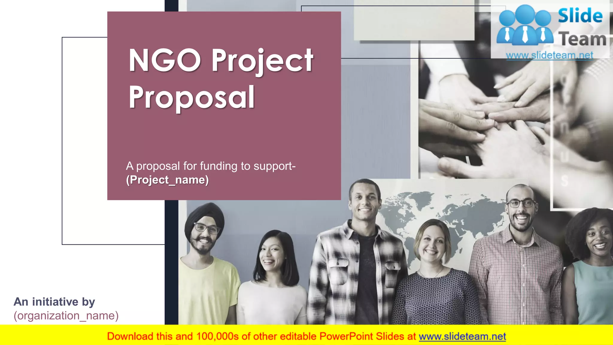 NGO Project Proposal PowerPoint Presentation Slides | PDF