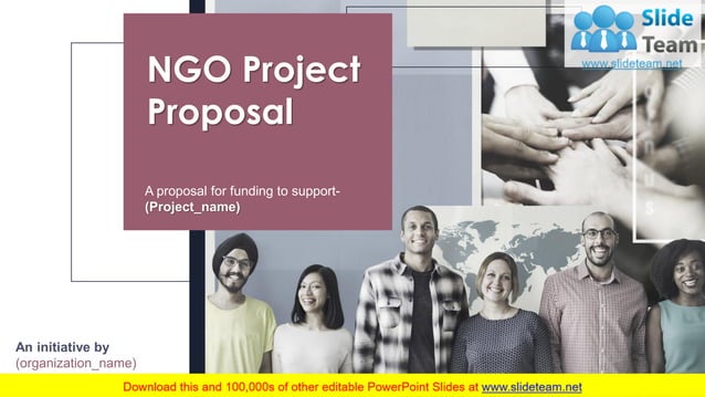 NGO Project Proposal PowerPoint Presentation Slides | PDF