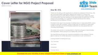 NGO Project Proposal PowerPoint Presentation Slides | PDF