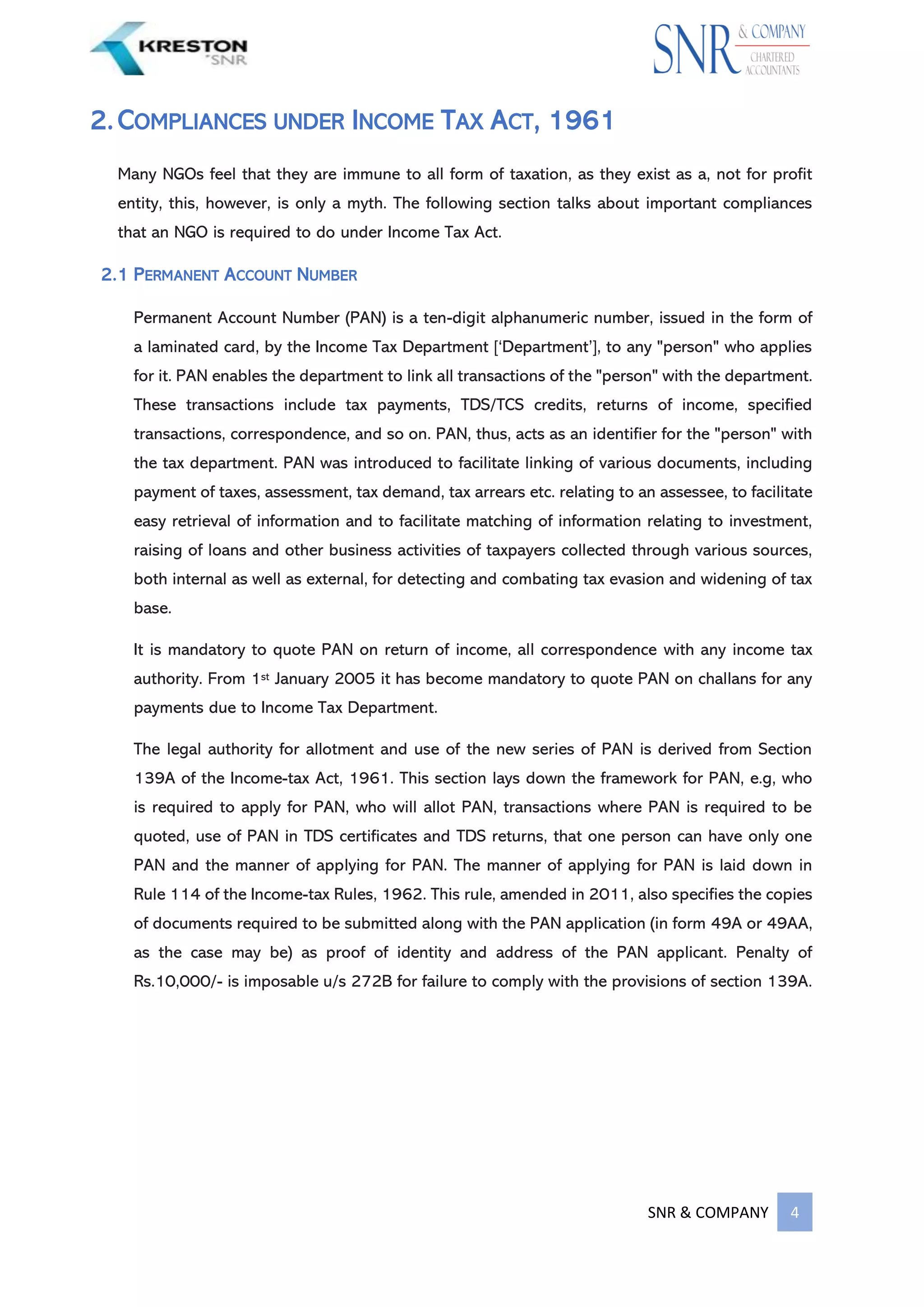 Ngos legal compliance handbook | PDF