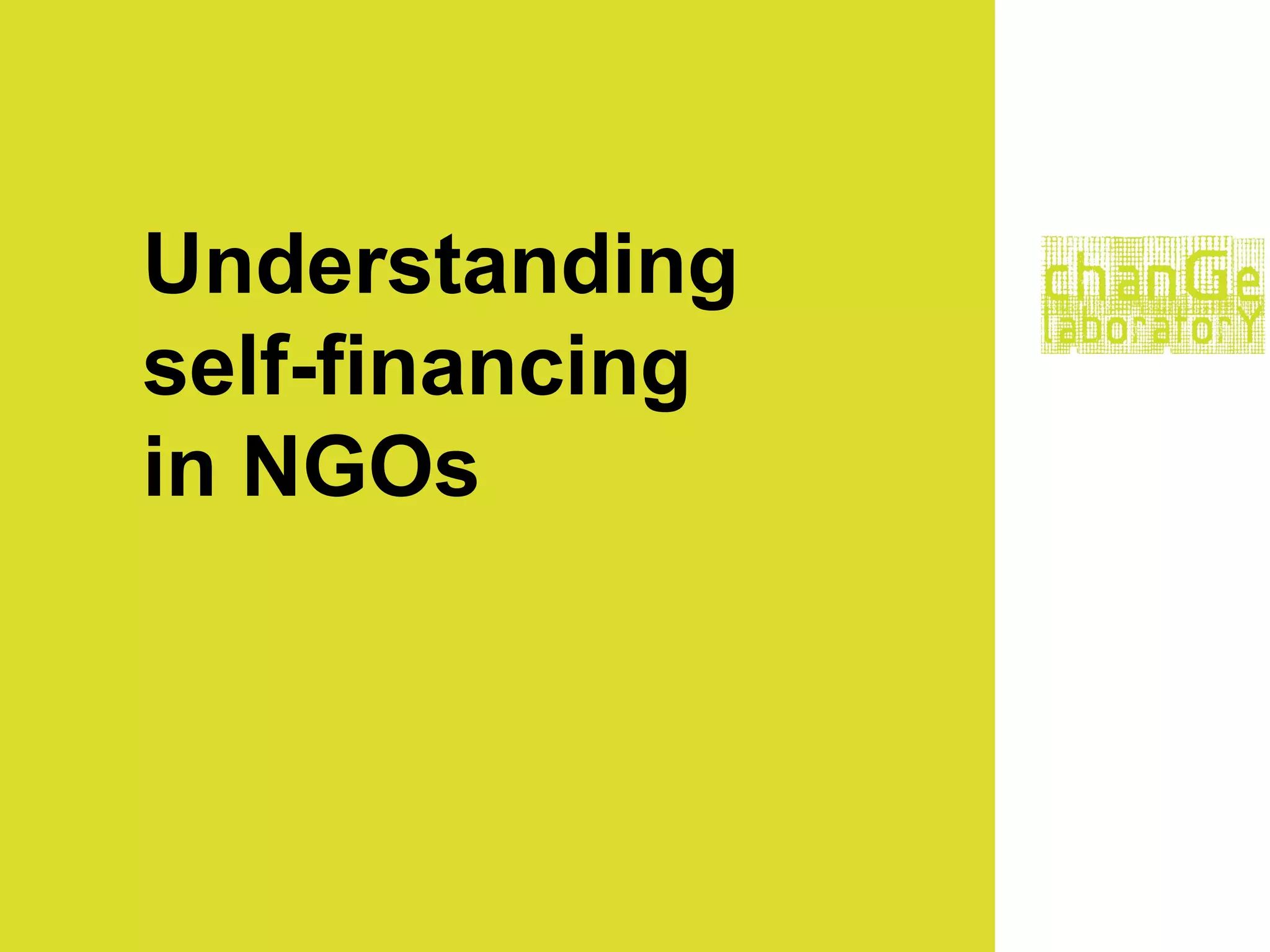 Understanding financing challenges in NGOs | PPT