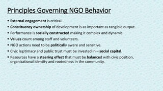 Non-Governmental Organization | PPTX