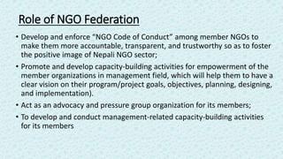 Non-Governmental Organization | PPTX