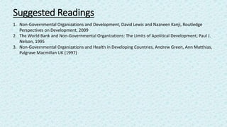 Non-Governmental Organization | PPTX