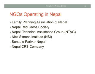 Non Government Organizations (NGOs) in Nepal | PDF