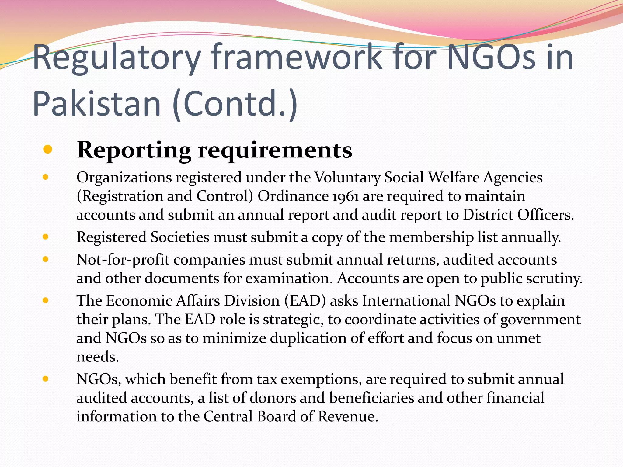 NGOs in pakistan | PPTX