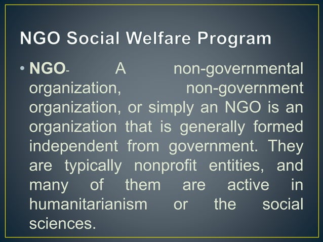 NGO Social Welfare Program.pptx