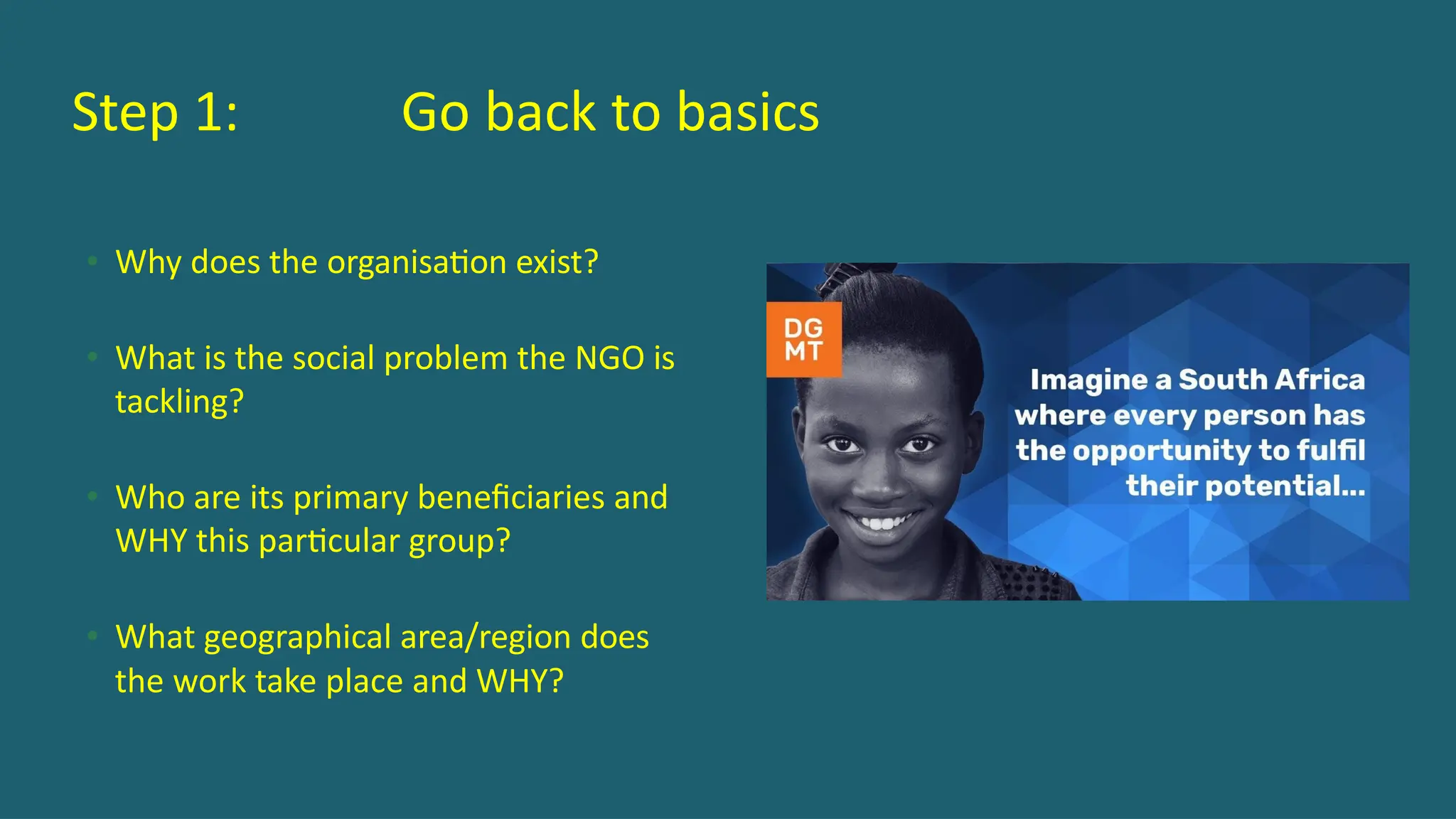 NGO strategic planning learning materials | PPTX