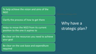 NGO strategic planning learning materials | PPTX