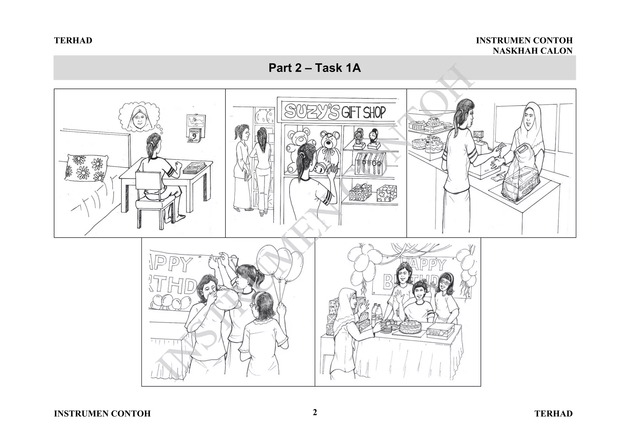 Pt3 speaking sample test candidate booklet | PDF