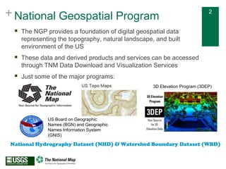2017 ASPRS-RMR Big Data Track: The National Map | PPT