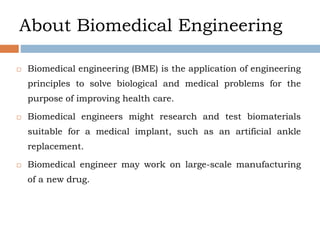 NGP BME Final.ppt | Civil Engineering Industry | Industries
