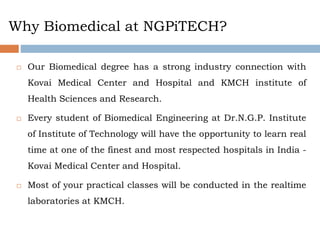 NGP BME Final.ppt | Civil Engineering Industry | Industries