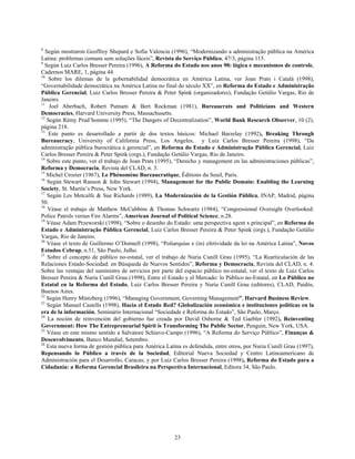 nueva gestion publica en america latina | PDF