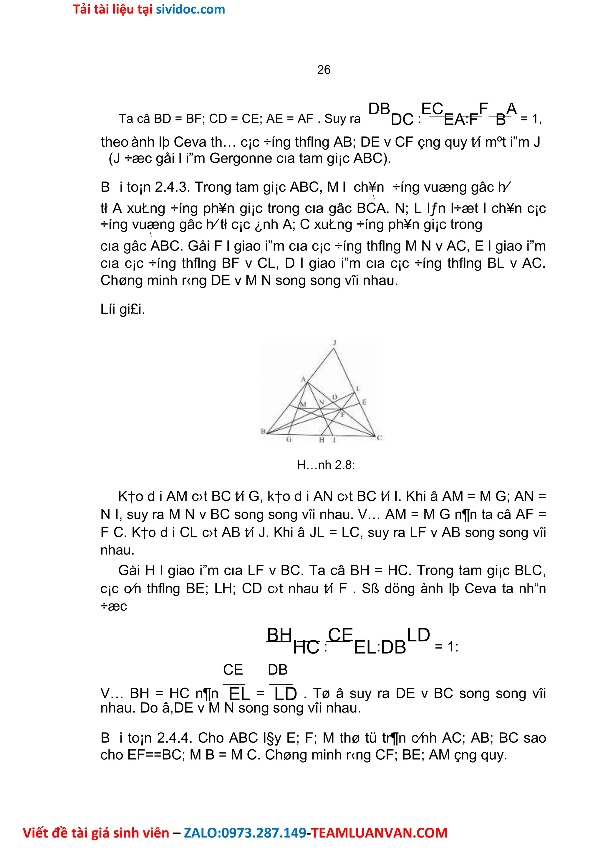 Đồng quy và thẳng hàng Trong hình học phẳng.doc