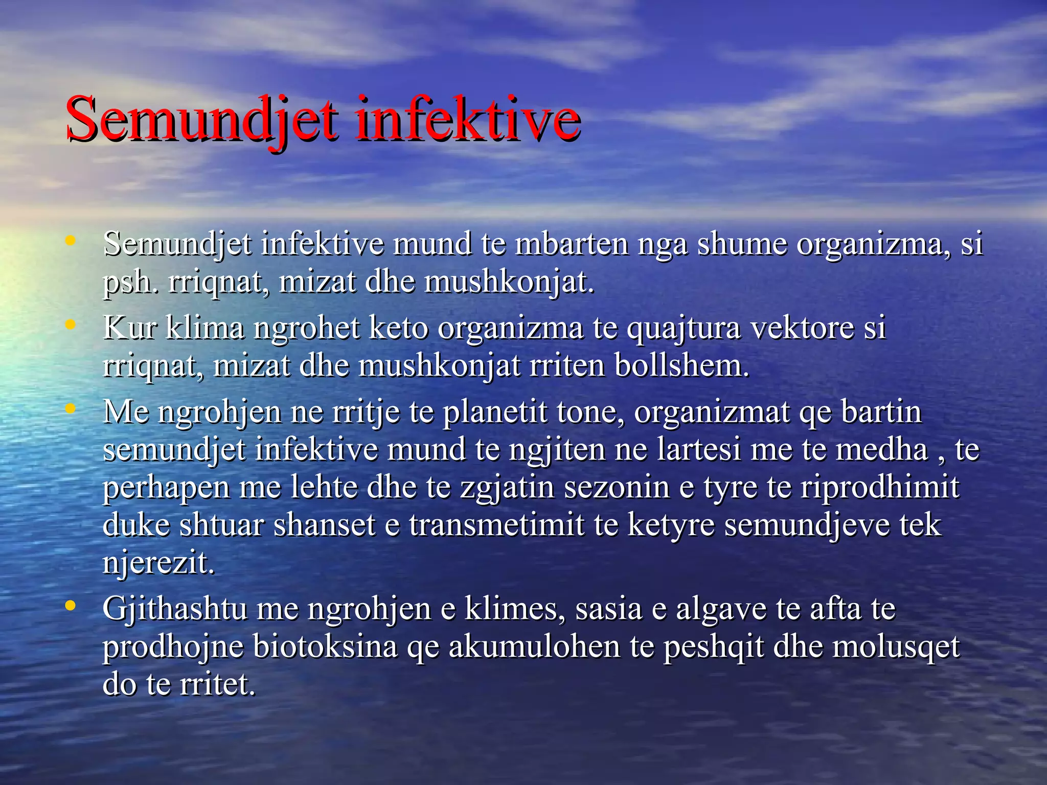 Ngrohja globale dhe pasojat ne shendet | PPT