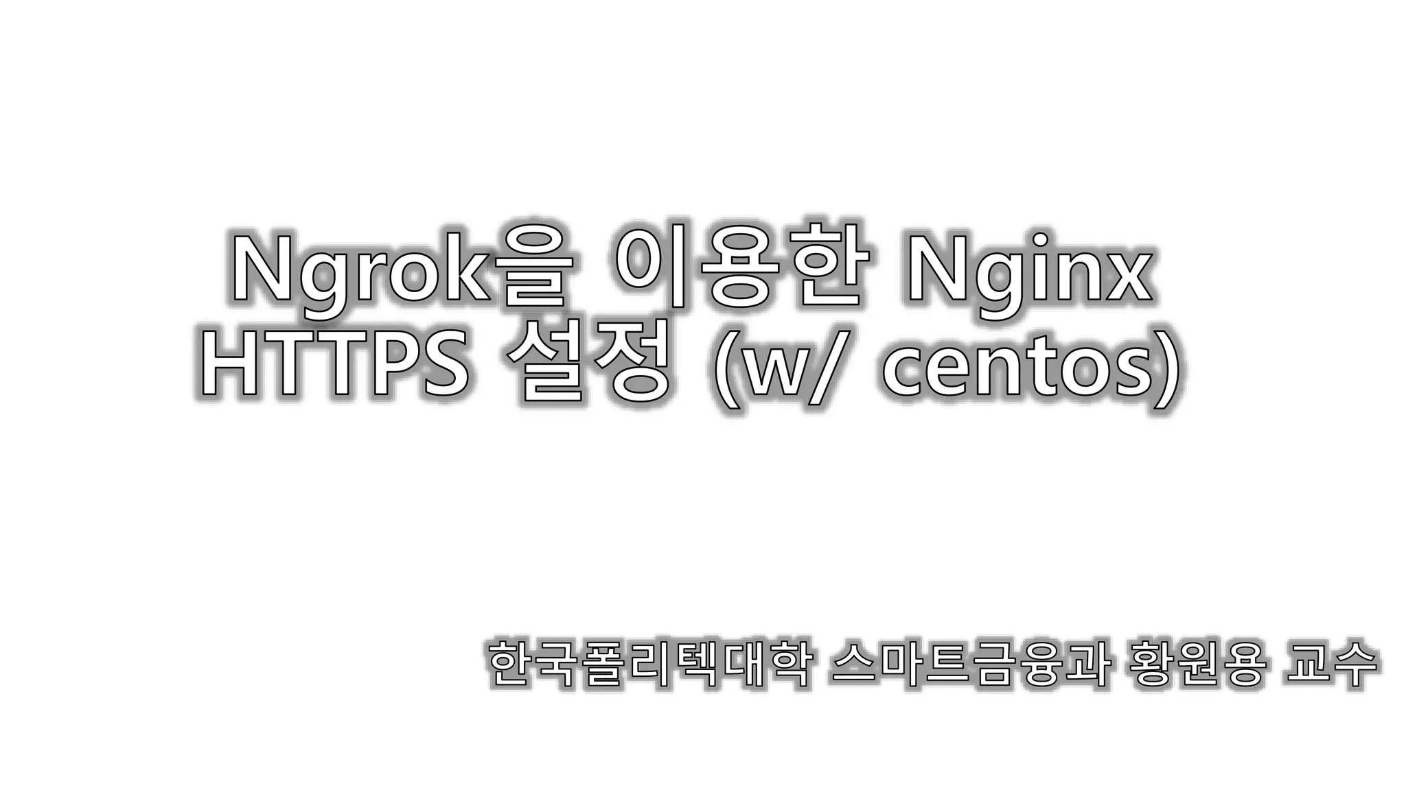Ngrok을 이용한 Nginx Https 적용하기.pptx