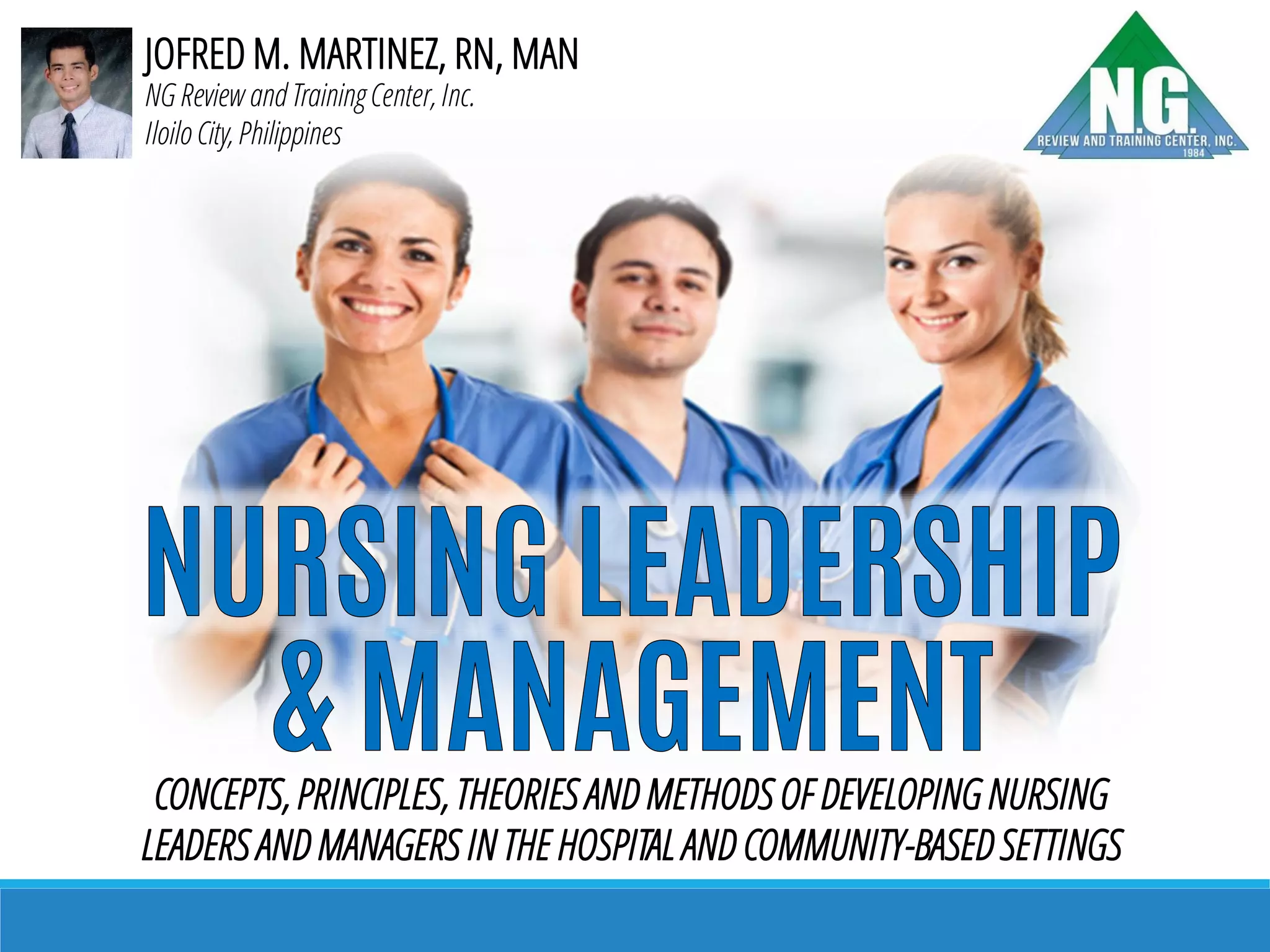 Nursing Leadership & Management | PDF | Executive Leadership ...