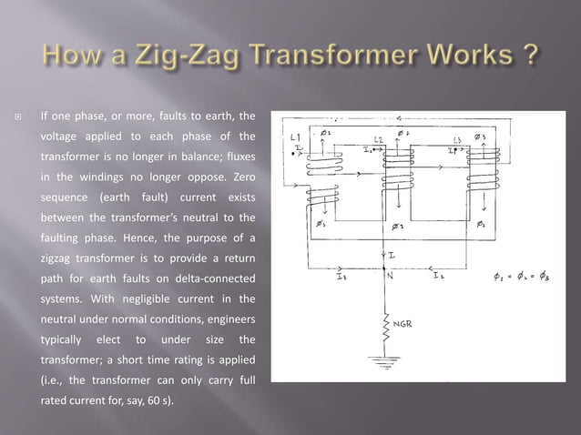 Ngr And Zig Zag Transformerpptx Consumer Electronics Technology