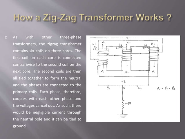 Ngr And Zig Zag Transformerpptx Consumer Electronics Technology
