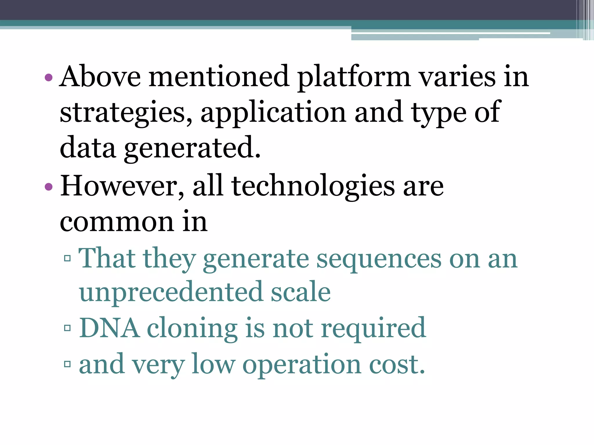 NEXT GENERATION SEQUENCING | PPTX