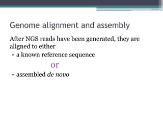 NEXT GENERATION SEQUENCING | PPTX