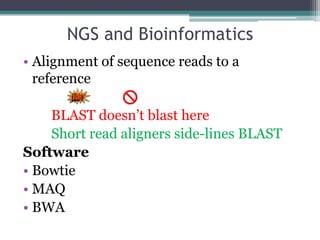 NEXT GENERATION SEQUENCING | PPTX