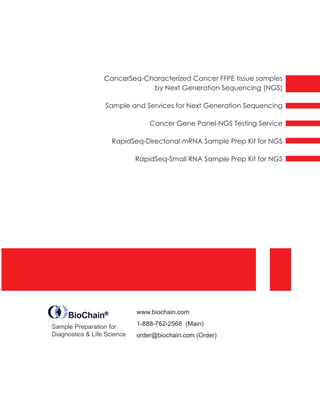 BioChain Next Generation Sequencing Products | PPT