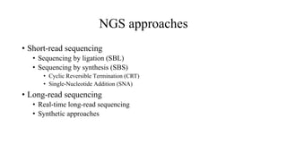 Next Generation Sequencing | PDF