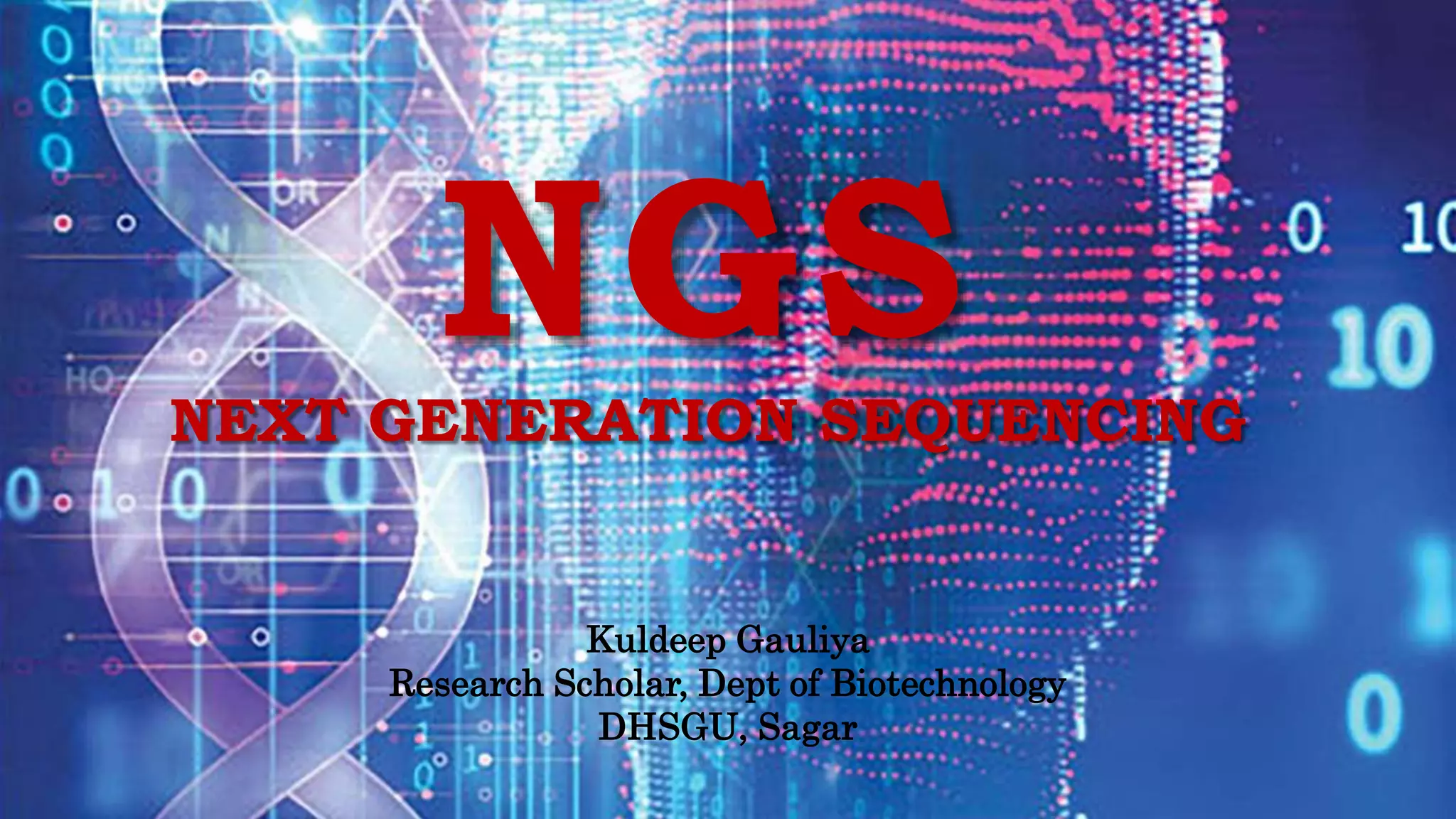 Next Generation Sequencing | PPTX