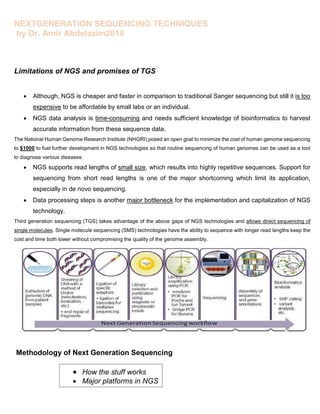 next generation sequencing (recent collection2018) | PDF
